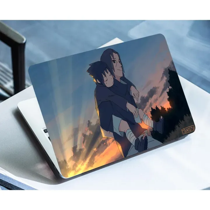 Naruto Itachi Uchiha Sasuke Uchiha Laptop Skin Vinyl Sticker Decal, 12 ...