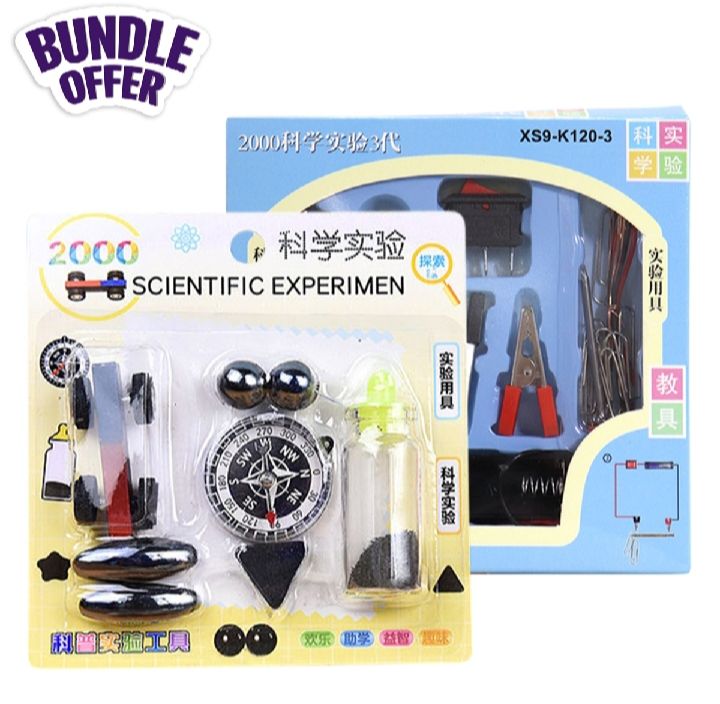 Bundle of Science Box Easy Electric Circuit Experiment Kit Practice Science Learning Skills ...