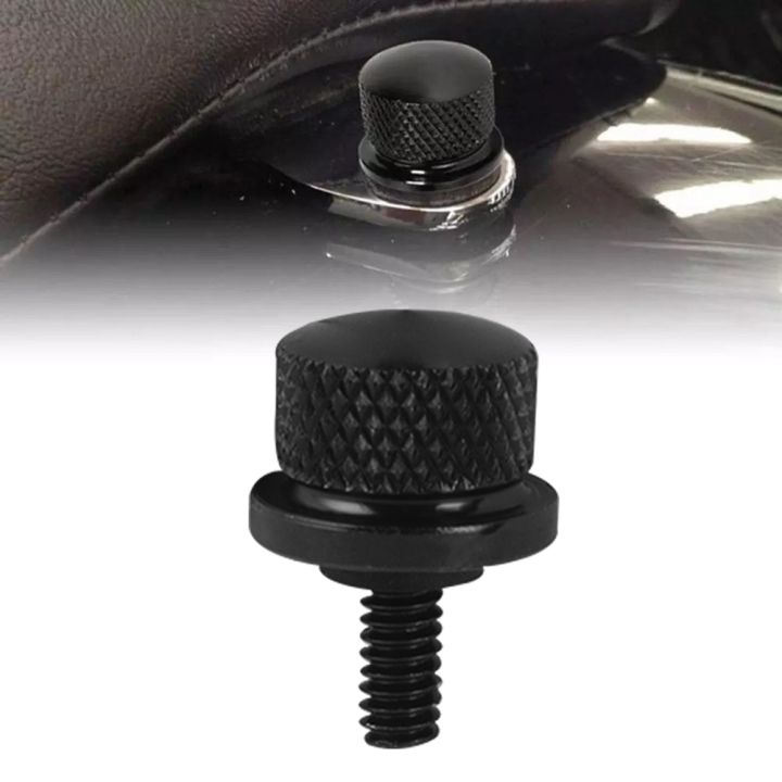 Motorcycle Rear Fender Seat Bolt Tab Screw Mount Knob Cover For Harley ...