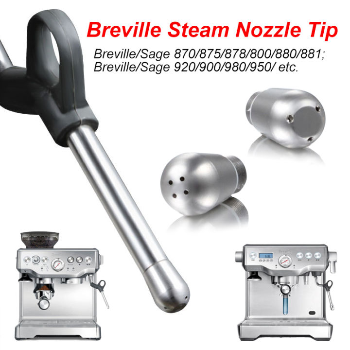 Coffee Maker Steam Nozzle 3/4 Hole Nozzle Milk Foam Spout Steam Wand ...