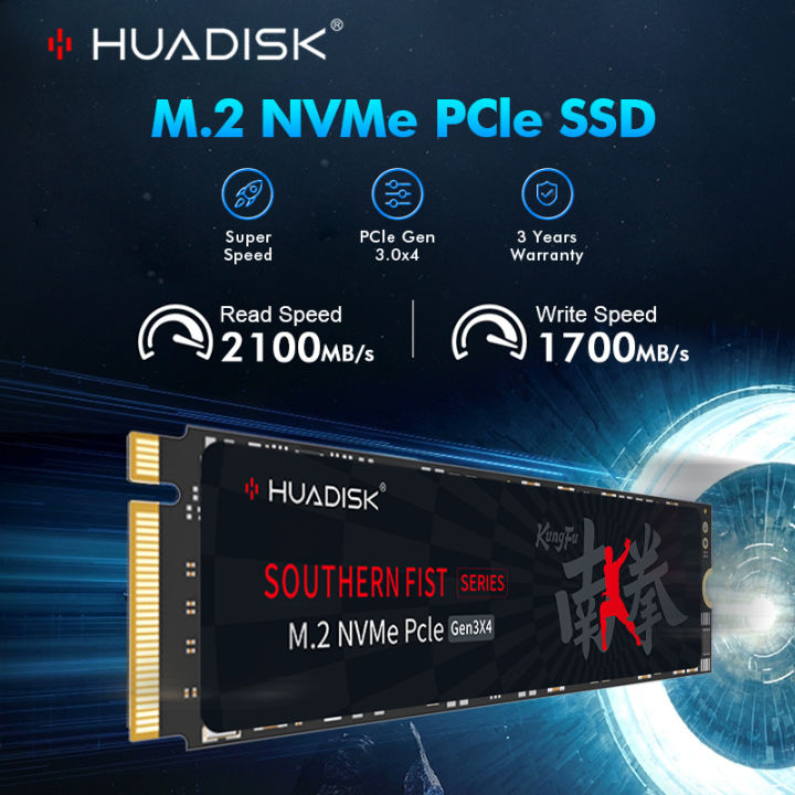 HUADISK Ssd Nvme M2 Pcie Gen3 Hard Drive Disk 128gb 256gb 512gb 1tb ...