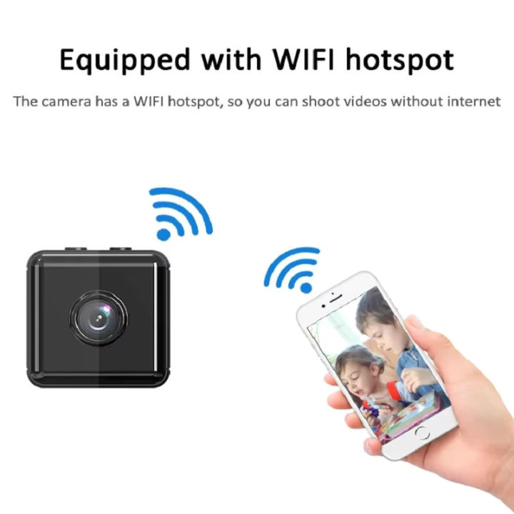 X6 Mini IP Camera WiFi Sports Camera HD 1080P Wireless Security ...