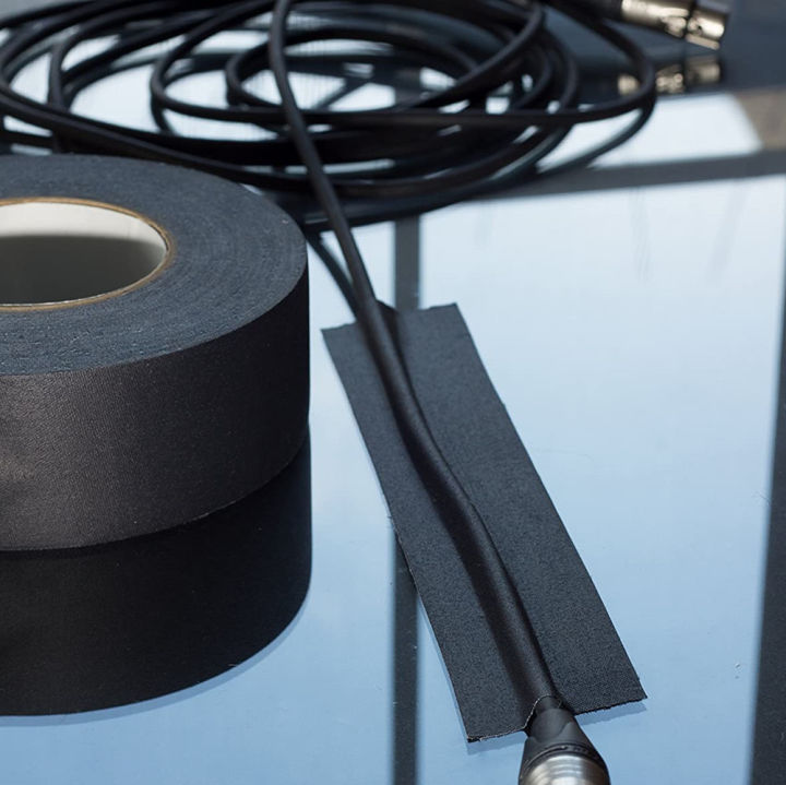 Non-Reflective Gaffer Tape: Black & White Matte, for Photography ...