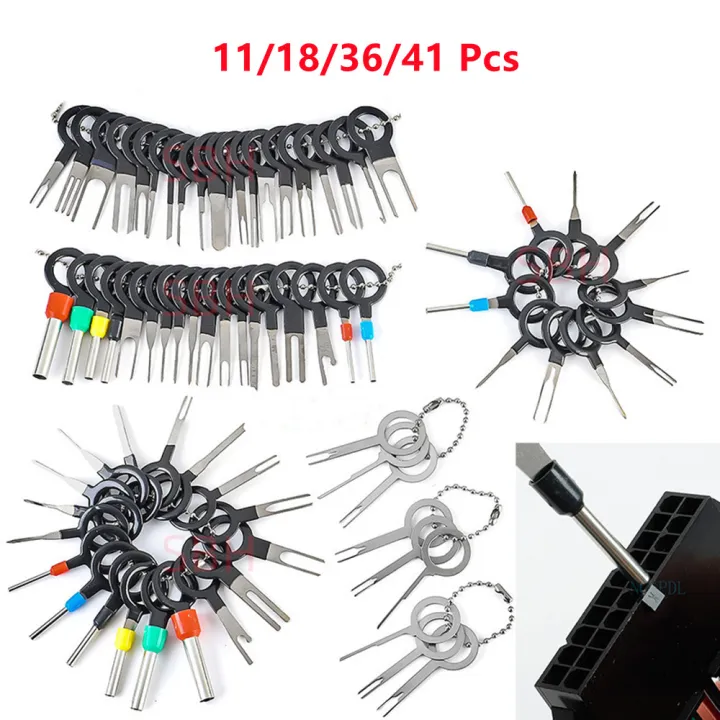 11/18/36/41Pcs Universal Car Terminal Removal Repair Tool Wire Plug ...