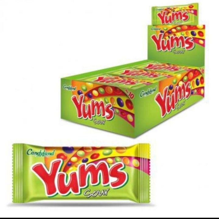 Yums Sour 24's Pack In Box | Daraz.pk