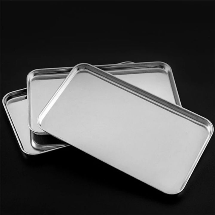 Rectangle Stainless Steel Tray Buffet Presentation Tray Metal Food ...