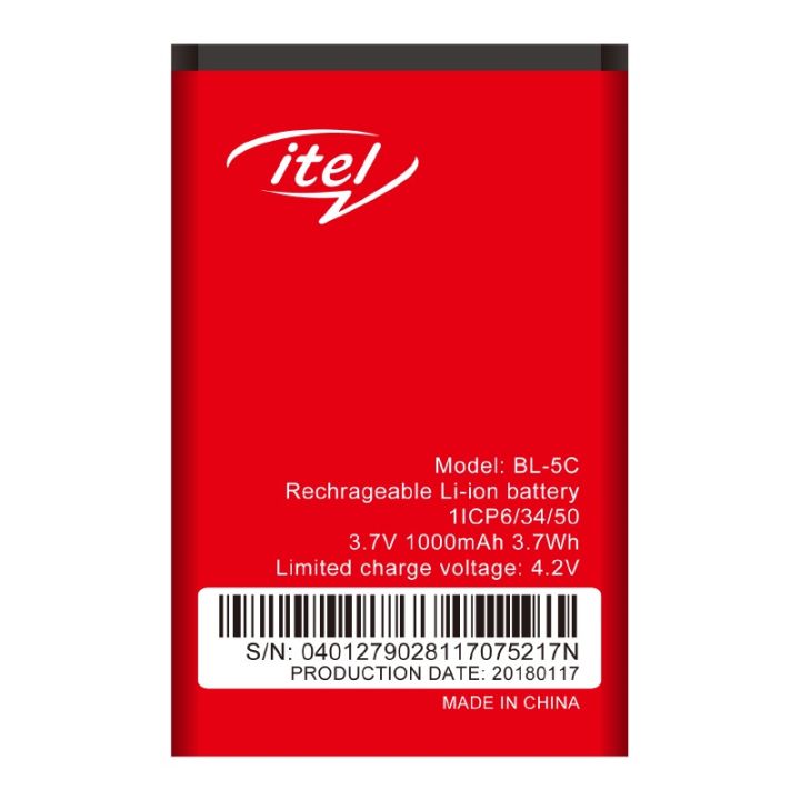 itel Mobile Battery for Itel BL-5C 1000mAh (Original) | Daraz.pk