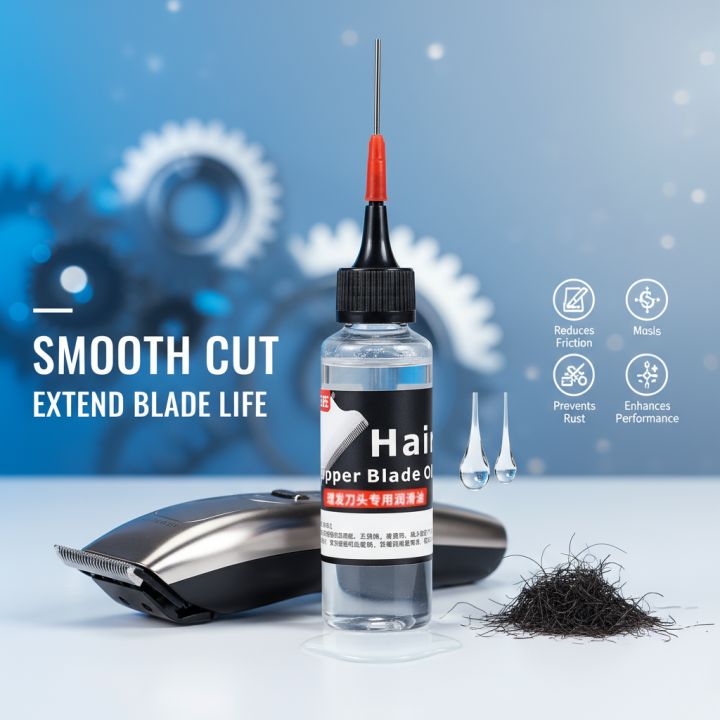 Trimmer lubricating oil Hair scissors lubrication Reduce metal friction ...
