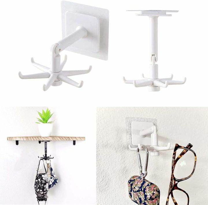 360 degree Rotating wall hook | Daraz.lk