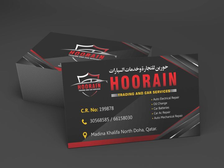 Business Card Double Side Uv | Daraz.pk