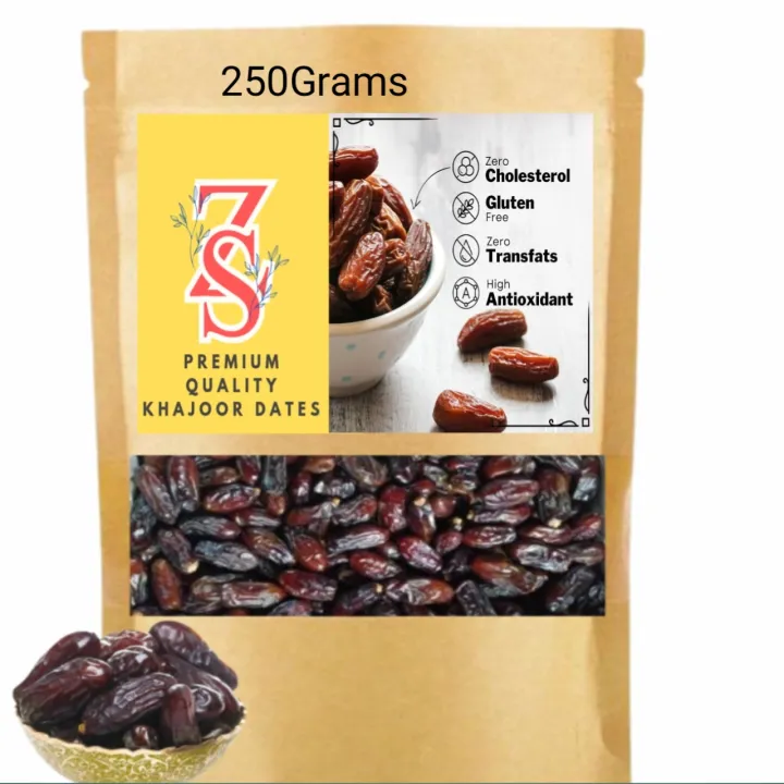 premium quality original khajoor Dates pack of 250g | Daraz.pk