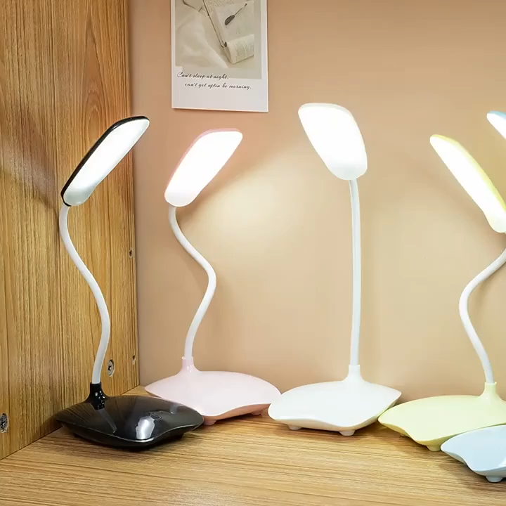 Portable LED Desk Lamp with Touch Control – 3 Level Dimming, Eye ...