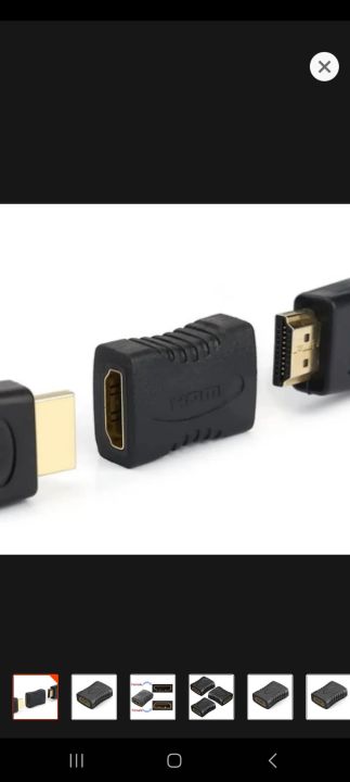 HDMI Cable jointer Female Female shokat | Daraz.lk