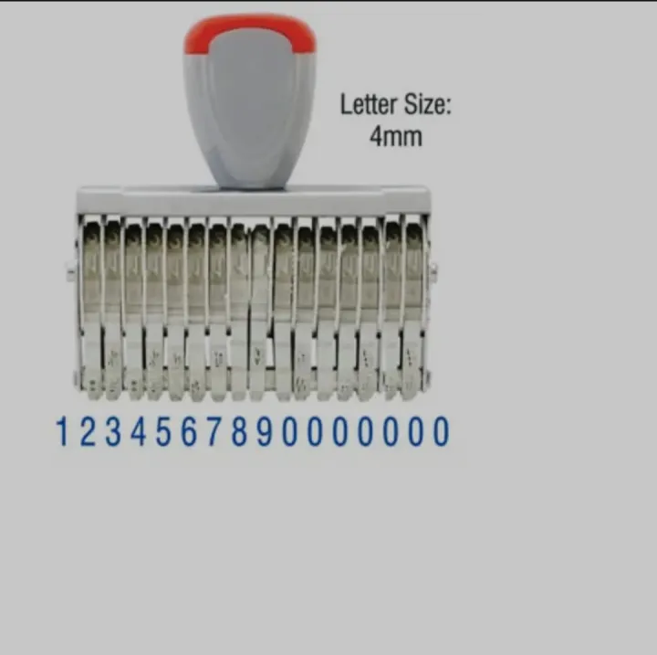 Standard Number Stamp 16 Digit | Daraz.com.bd