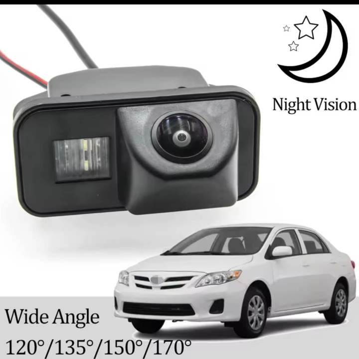 HD AHD Fisheye Rear View Camera For Toyota Corolla 2007 2008 2009 2010 ...