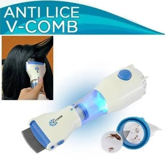 PLUSH V Comb Head Lice Machine With Filter V Comb Head Lice Treatment ...