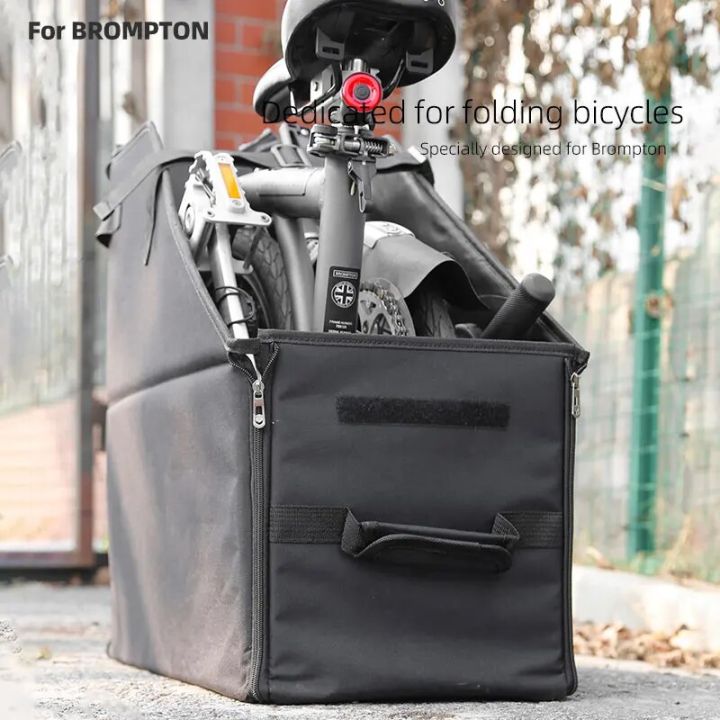 Portable Folding Bike Storage Box For Brompton Bicycle Storage ...
