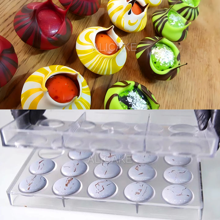 Volcano Chocolate Mold 15 Cavity Polycarbonate Chocolate Moulds PC ...