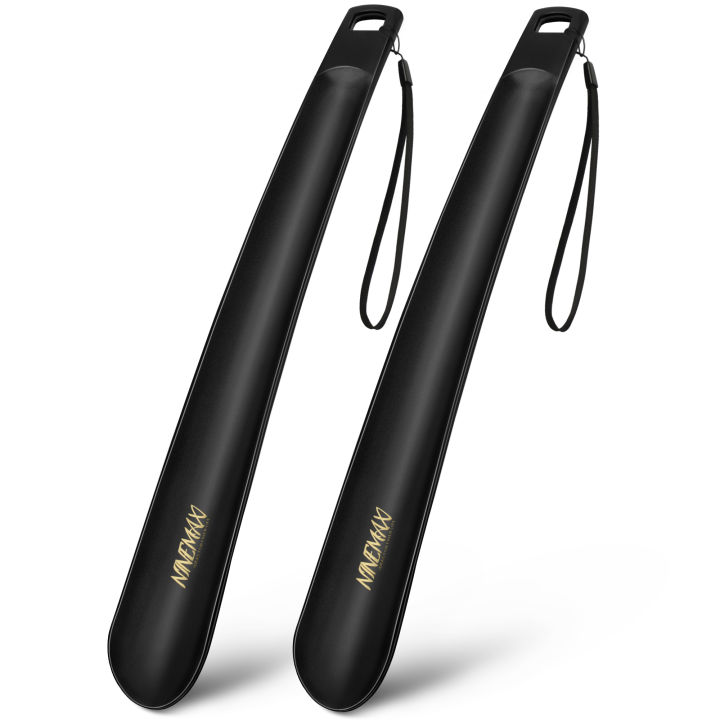 Extra Long Shoe Horns Black Plastic Shoe Horn Spoon Flexible Shoe ...