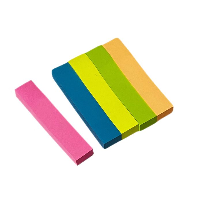 Sticky Notes 0.6x3 Inch, 5 Colors x 100 Sheets | Daraz.com.np