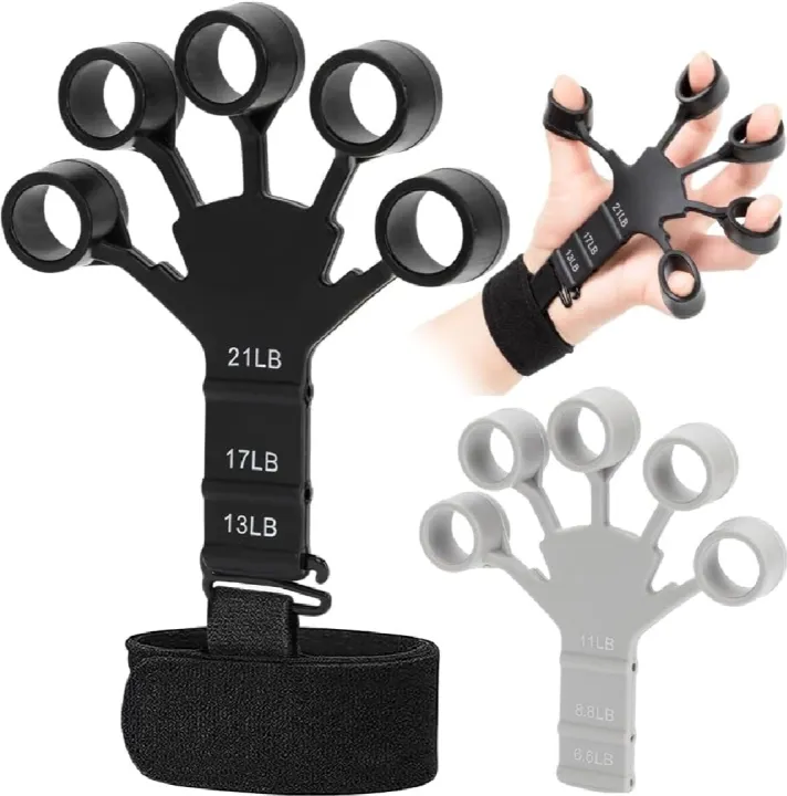 Finger Grip Strength Trainer Hand Gripper Finger Strengthener Hand Grip ...