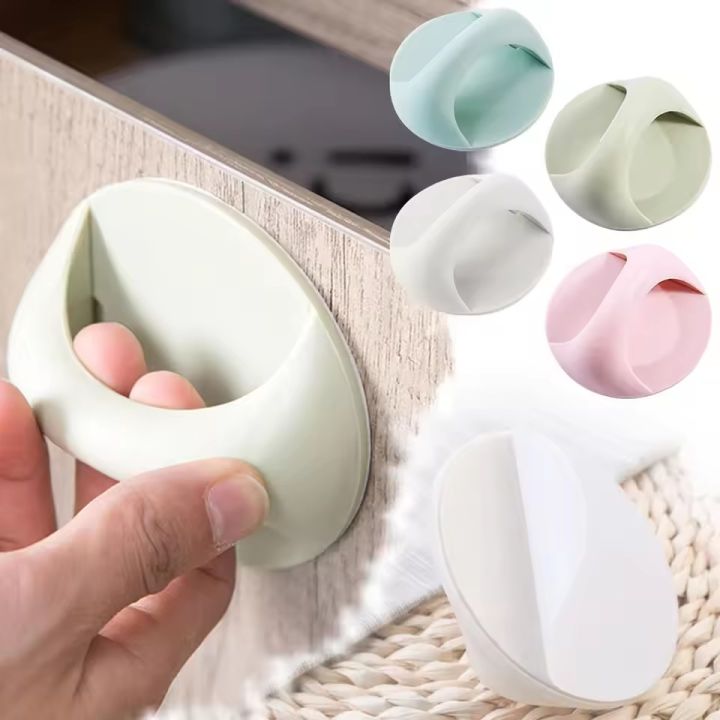 3pcs/6pcs color random, self-adhesive door handle assist, suitable for ...