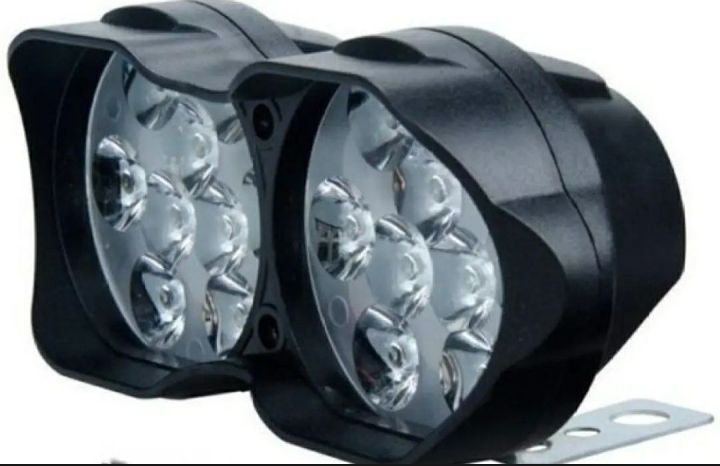 LED LIGHT FOR MOTOR BIKE WITH 18 LED LIGHT AND USE AS A HEADLIGHT Black ...