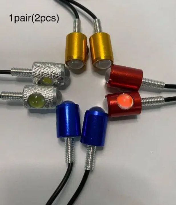 Universal Bike Mini Indicator Fancy Two Piece Pack in Delvery | Daraz.pk