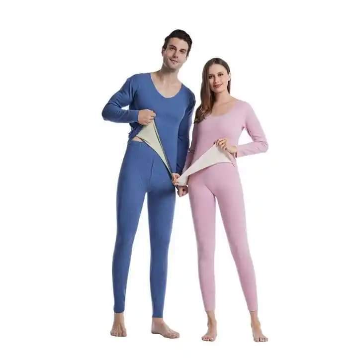 Viral Seamless Thermal Set Thermocot for Men and Women, Warm ...