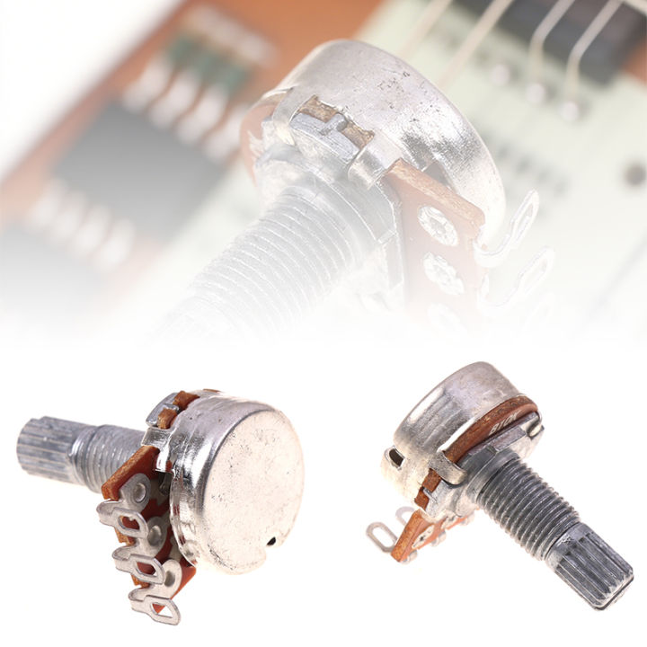 A500K B500K A250K B250K A50K B50K A25K B25K Potentiometer Splined Small ...