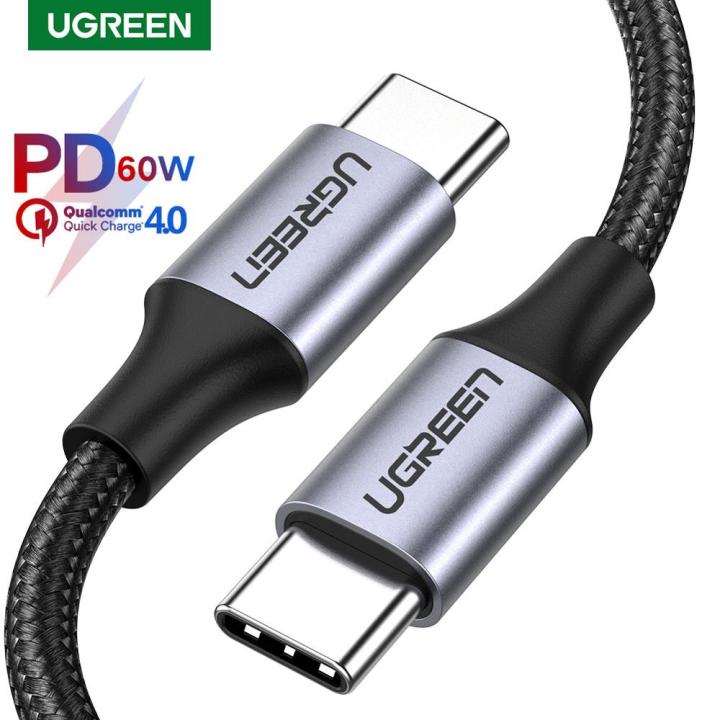Ugreen USB C to USB Type C Cable for MacBook Pro iPad 2020 USB Charger ...