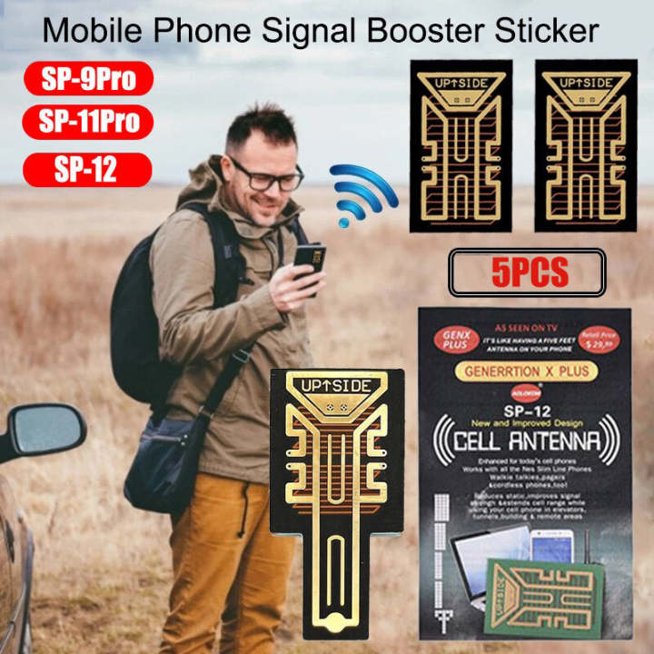 Universal Mobile Phone Signal Booster Sticker SP-9Pro / SP-11Pro / SP ...