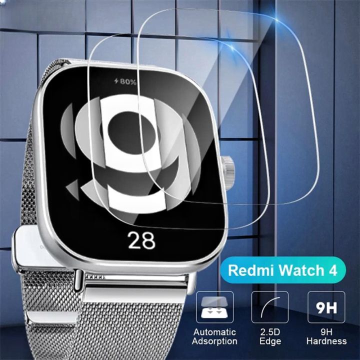 1-3pcs Tempered Glass for Xiaomi Redmi Watch 4 Smart Watch Clear HD ...