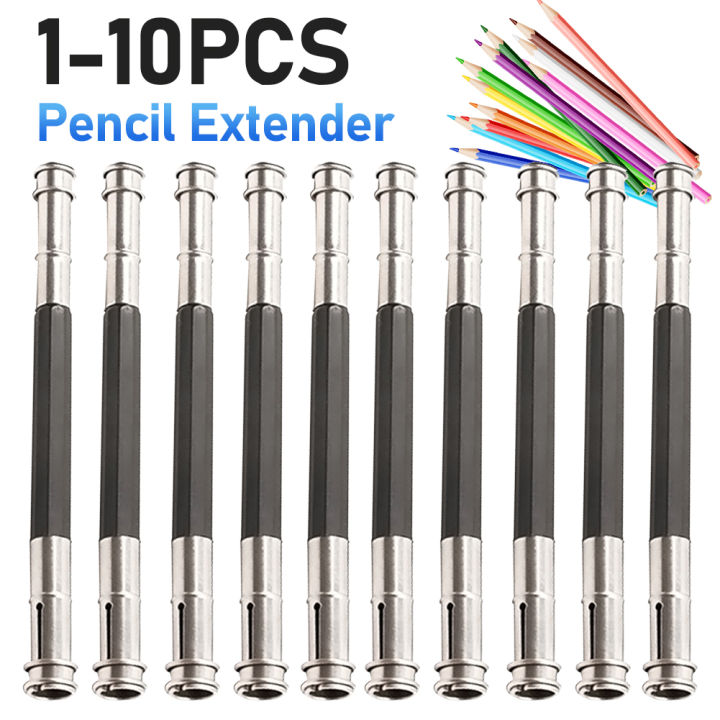 Dual-headed Art Write Tool Extender Adjustable Pencil Extension ...