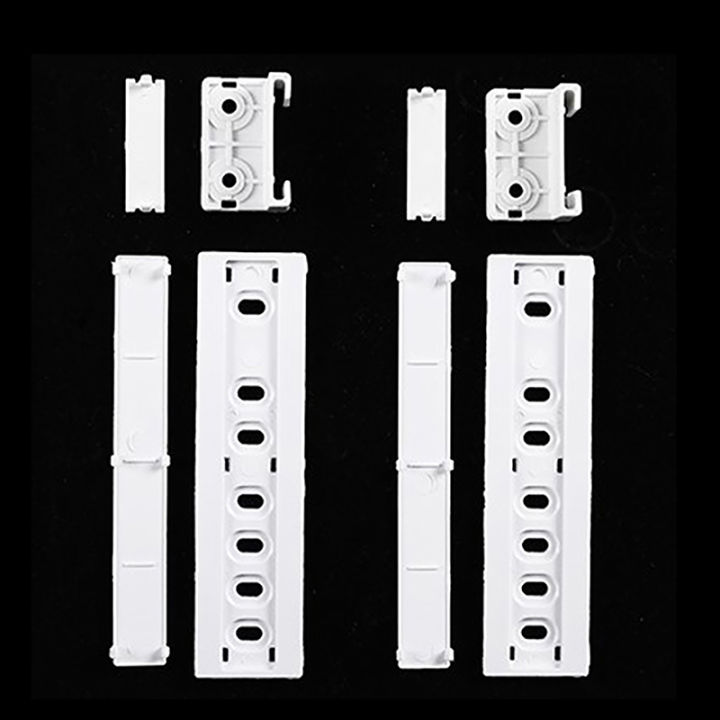 1Set Integrated Fridge Door Plastic Mounting Bracket Fixing Slide Kit ...