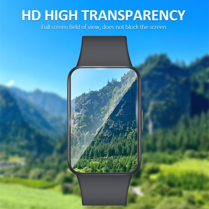 HOBBIT Soft Hydrogel Film for Samsung Galaxy Fit 3 Anti-scratch Screen ...