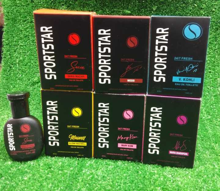 Original Sports Star Perfume 20ml – Fresh & Long-Lasting | Yarnful ...