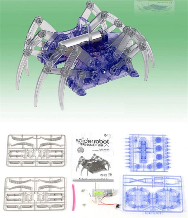 Robot Spider Electronic Pet Toys Kit Build Play with It Best Science ...