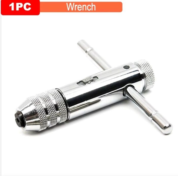 Adjustable Ratchet Hand Tap Wrench Hand Tapping Fittings M3-M8 with ...