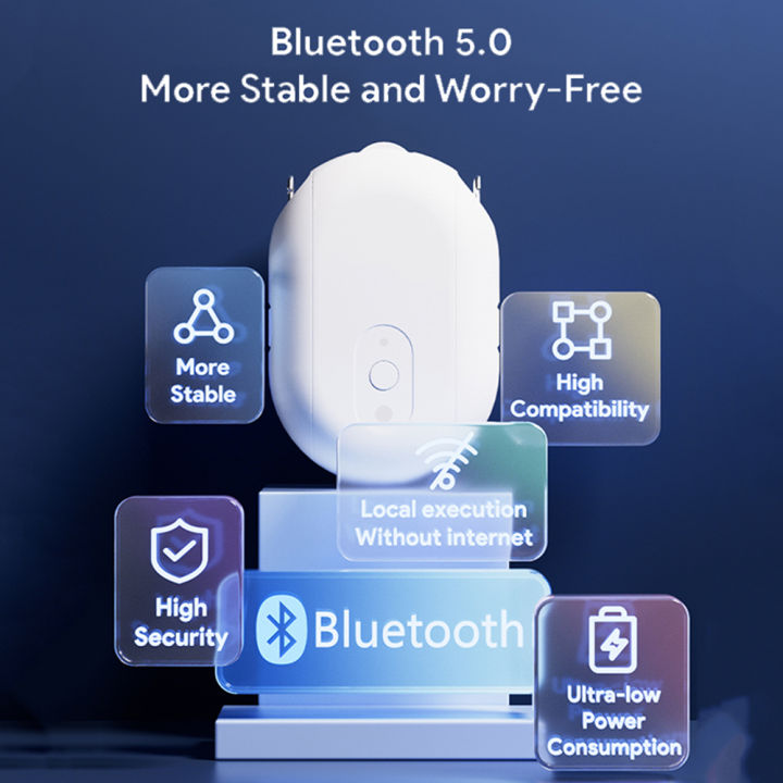 Tuya Smart Bluetooth Curtain Automatic Robot Power-driver Curtain ...