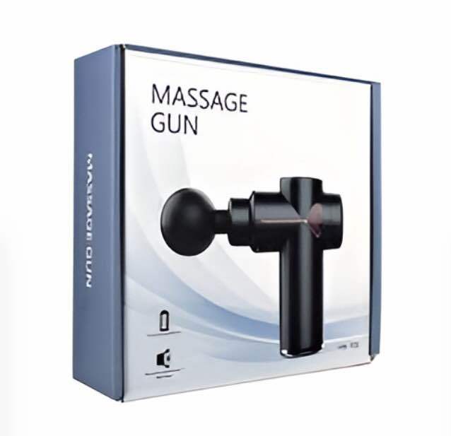 4 In 1 Multi-function Vibration Massage Gun Professional Ultra Quiet ...