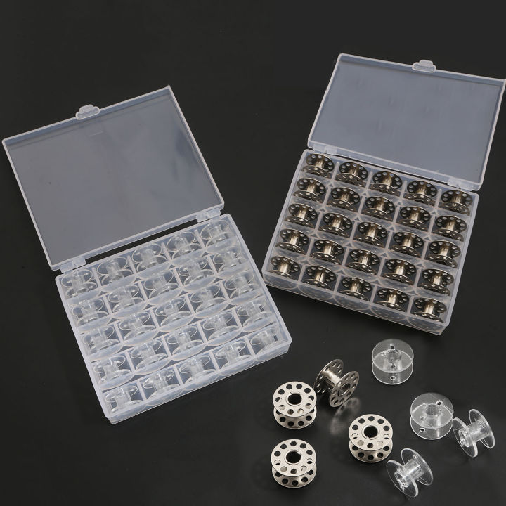 10/25Pcs/Set Plastic Threads Bobbins Sewing Machine Spools DIY ...