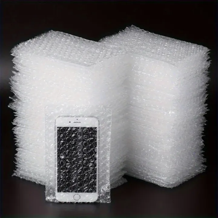 30pcs Mobile Phone Case Bubble Bag Double-sided Foam Bag Touch Screen ...