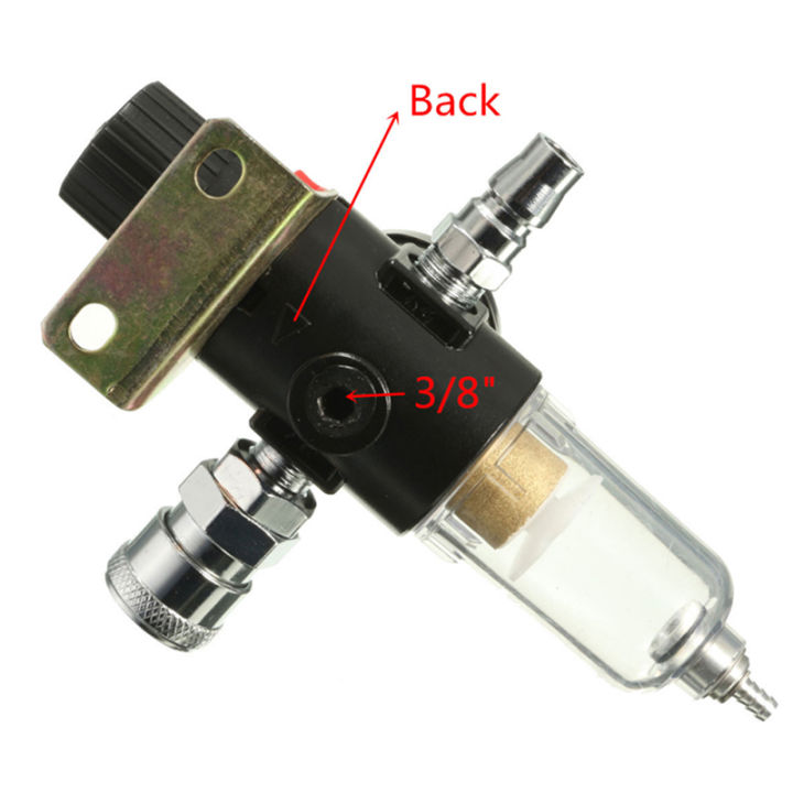 1/4'' Air Compressor Filter Water Separator Trap Tools Kit With ...