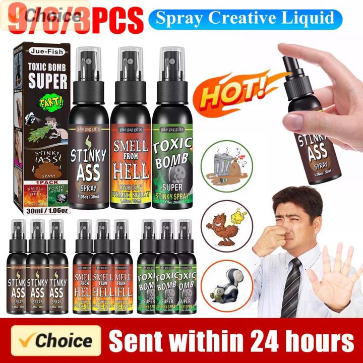 30ml Poop Spray Creative Liquid Fart Gag Prank Joke Spray Funny ...