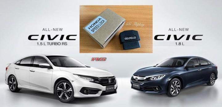 OBD Auto Door lock Honda Civic FC 1.5 Turbo RS and 1.8 (auto speed Lock ...