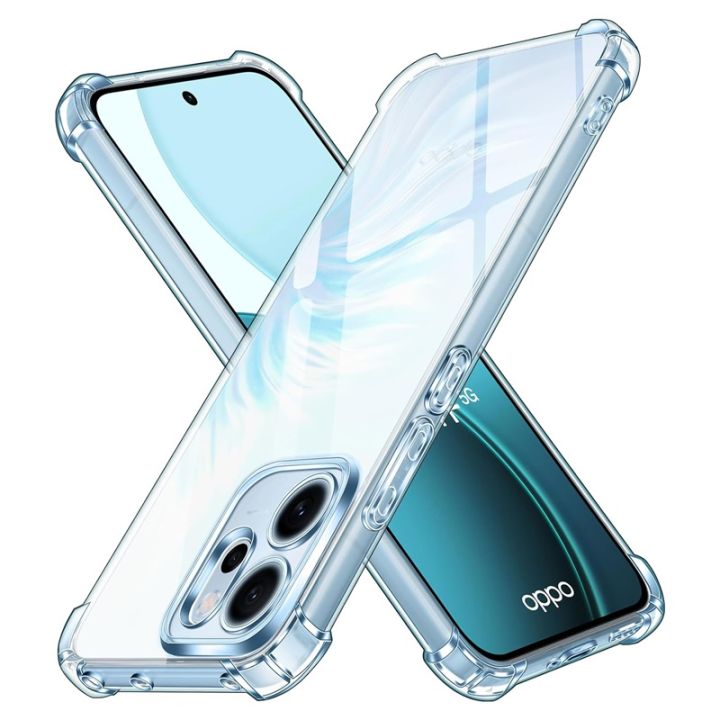 Anti-Yellower Transparent TPU Soft Case For Oppo Reno14 Reno 14 FS F ...