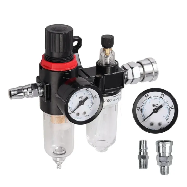 AFR-2000 Pneumatic Filter Air Treatment Unit Pressure Regulator ...