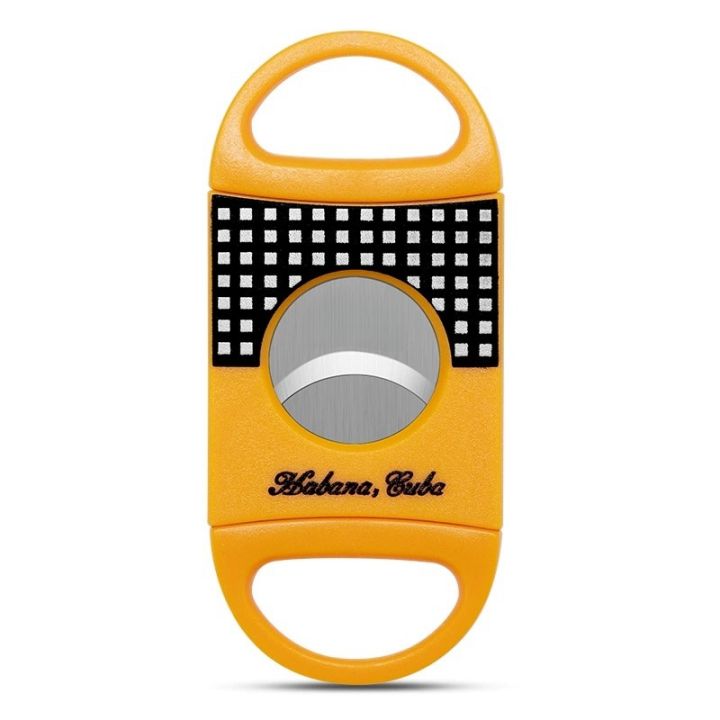 Plastic Cut Stainless Steel Blade Cigar Cutter Sharp Sigaar Cutting ...