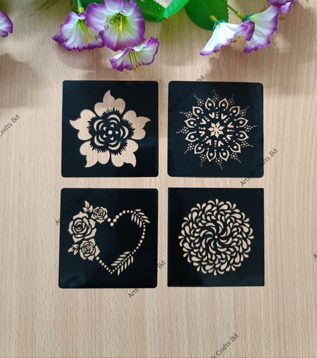New Mandal Henna Mehedi Stickers (4 pis) For Eid Collection | Daraz.com.bd